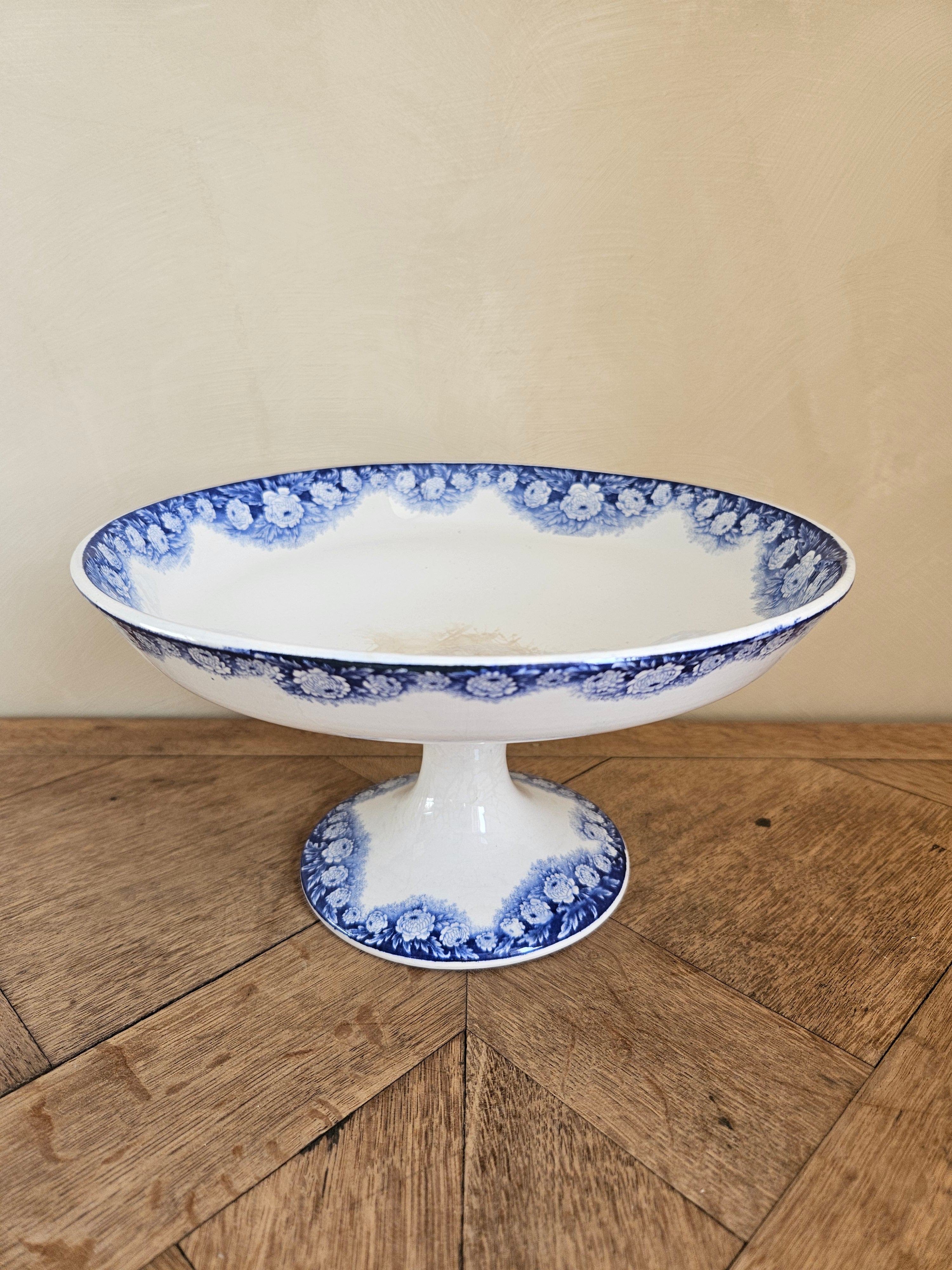 Compotier Boch Frères, Elvire – Vaisselle Vintage & Cie